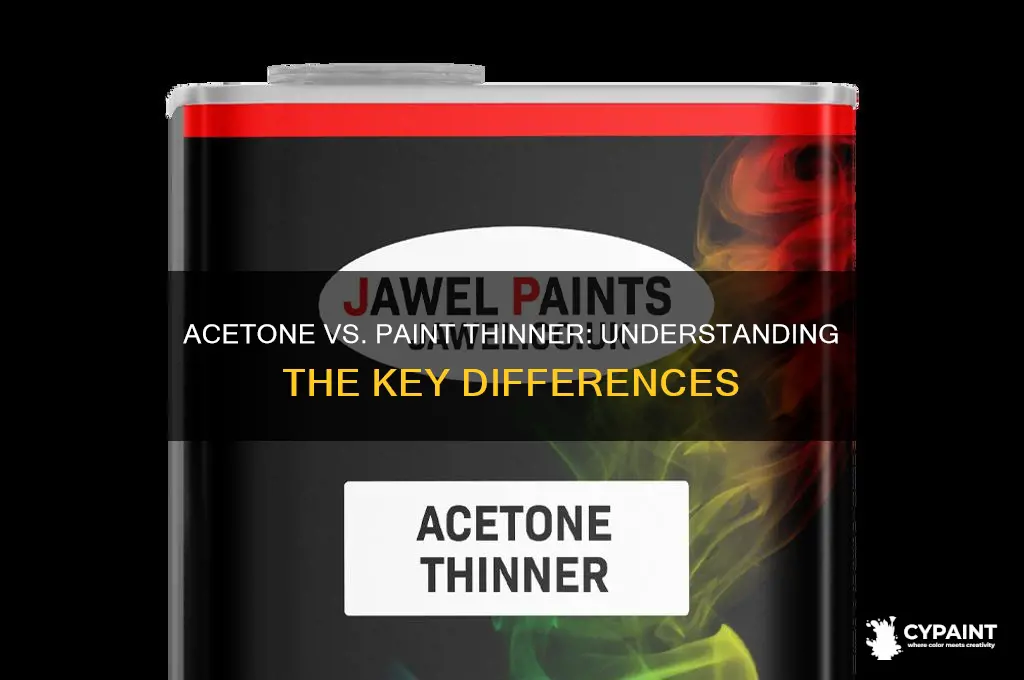 Acetone Vs. Paint Thinner: Understanding The Key Differences | CyPaint