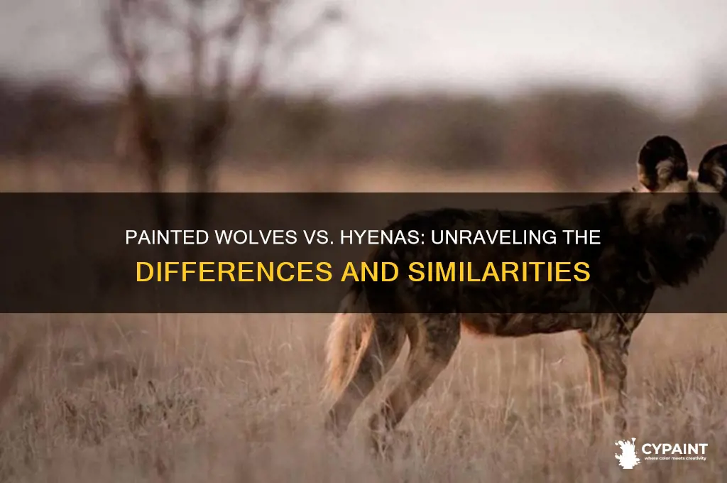 Painted Wolves Vs. Hyenas: Unraveling The Differences And Similarities ...