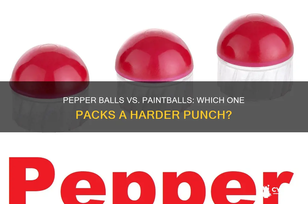 Pepper Balls Vs. Paintballs: Which One Packs A Harder Punch? | CyPaint