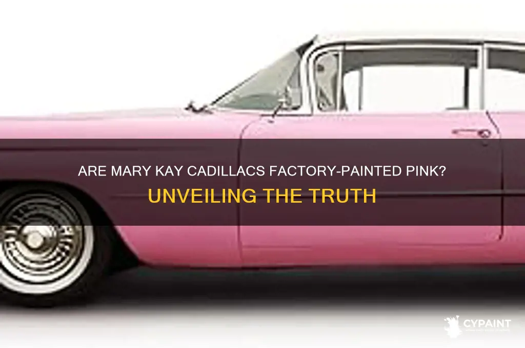 Are Mary Kay Cadillacs Factory-Painted Pink? Unveiling The Truth | CyPaint