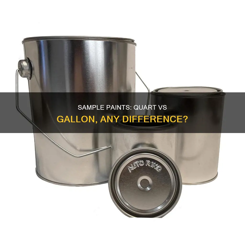 Sample Paints: Quart Vs Gallon, Any Difference? | CyPaint