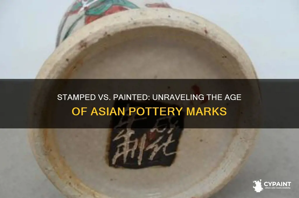 Stamped Vs. Painted: Unraveling The Age Of Asian Pottery Marks | CyPaint