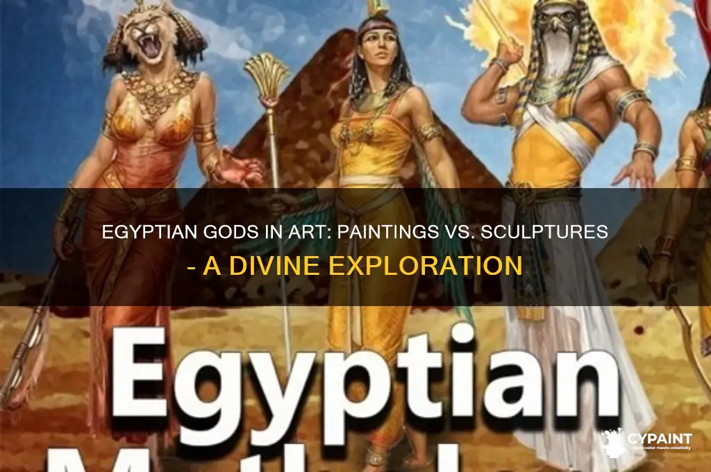 Egyptian Gods In Art: Paintings Vs. Sculptures - A Divine Exploration ...