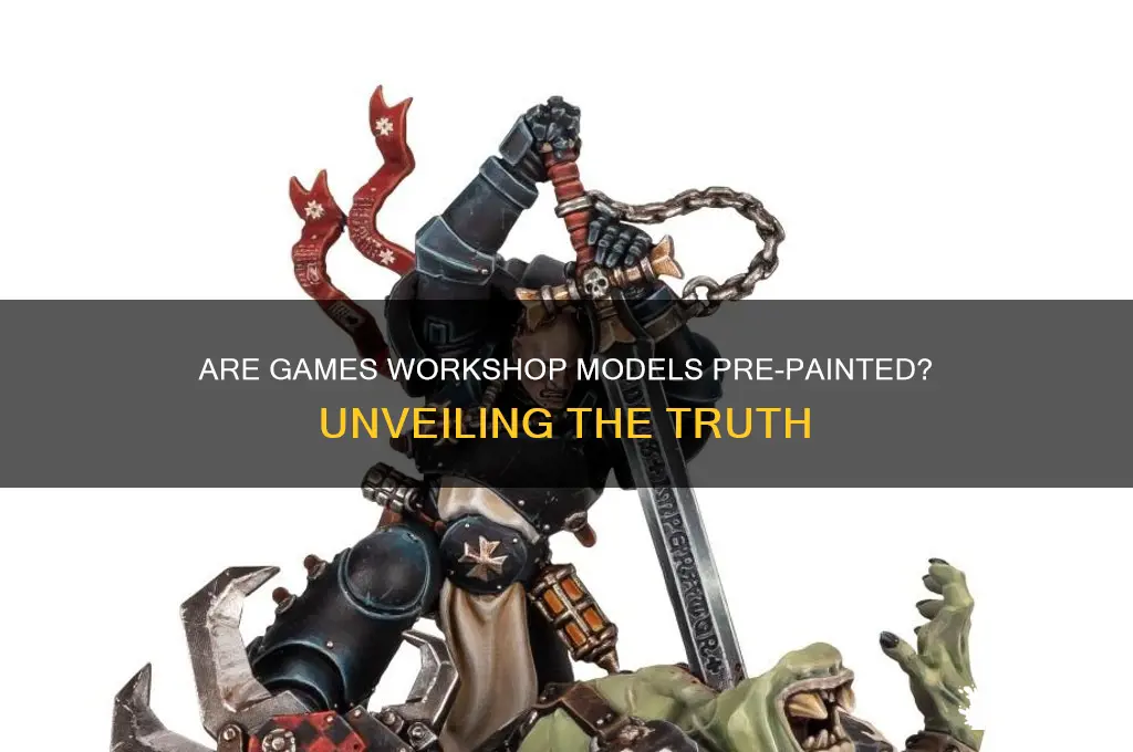 Are Games Workshop Models Pre-Painted? Unveiling The Truth | CyPaint