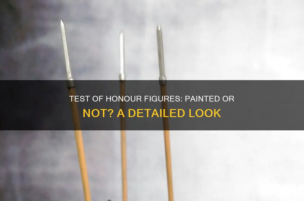 Test Of Honour Figures: Painted Or Not? A Detailed Look | CyPaint