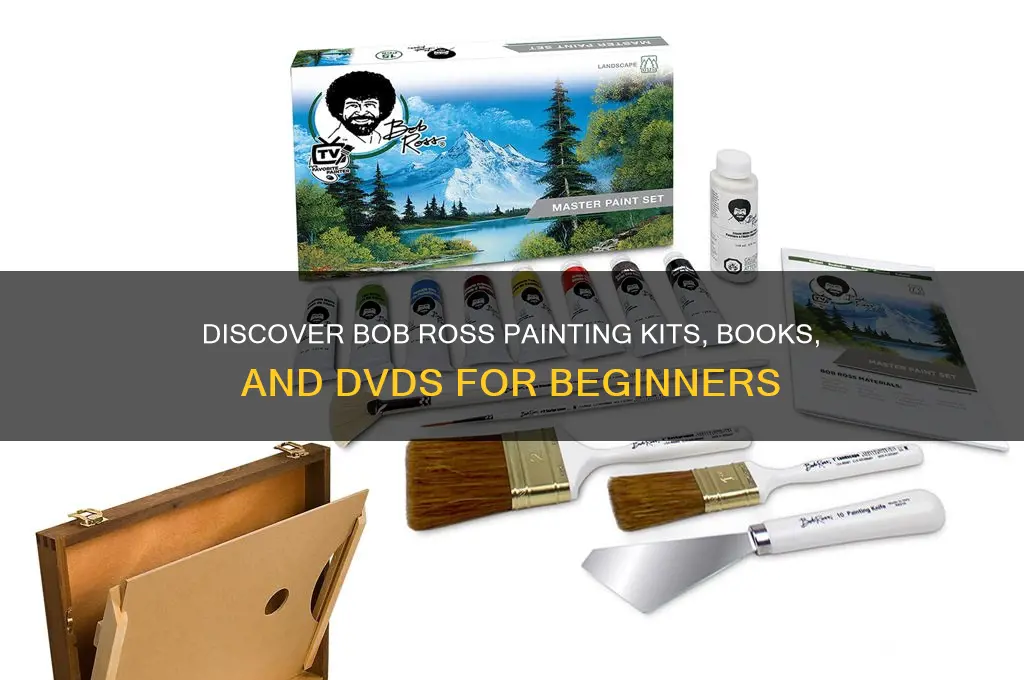 Discover Bob Ross Painting Kits, Books, And Dvds For Beginners | CyPaint