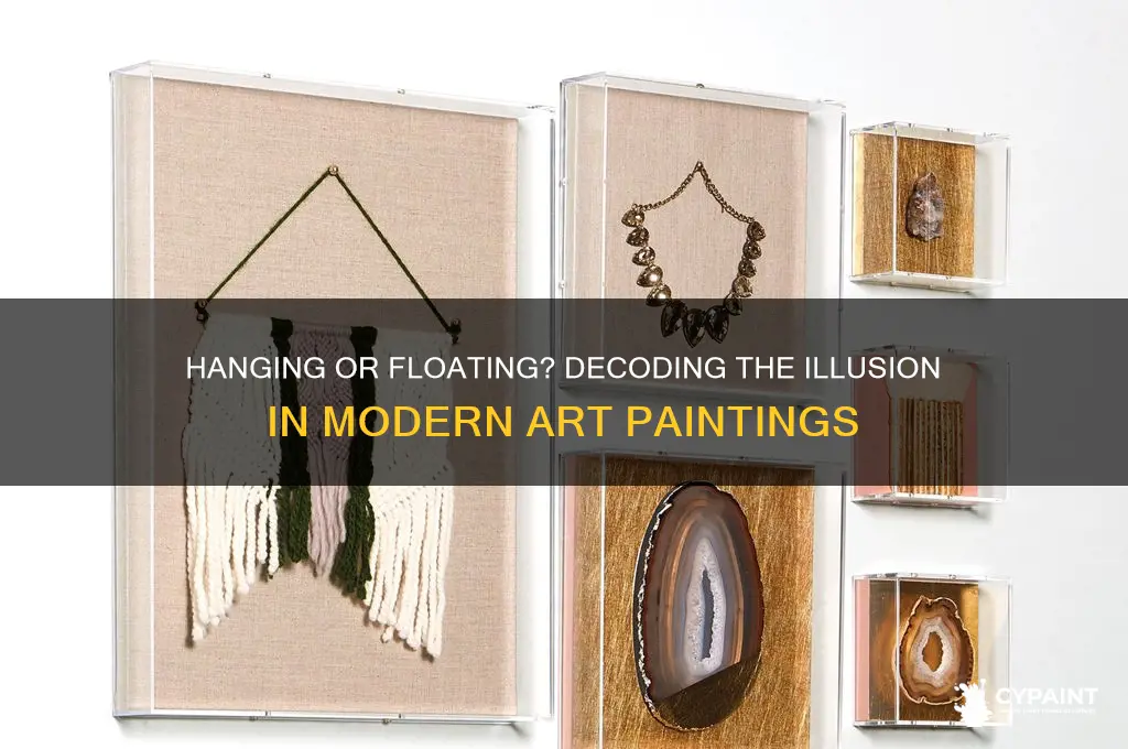 Hanging Or Floating? Decoding The Illusion In Modern Art Paintings ...