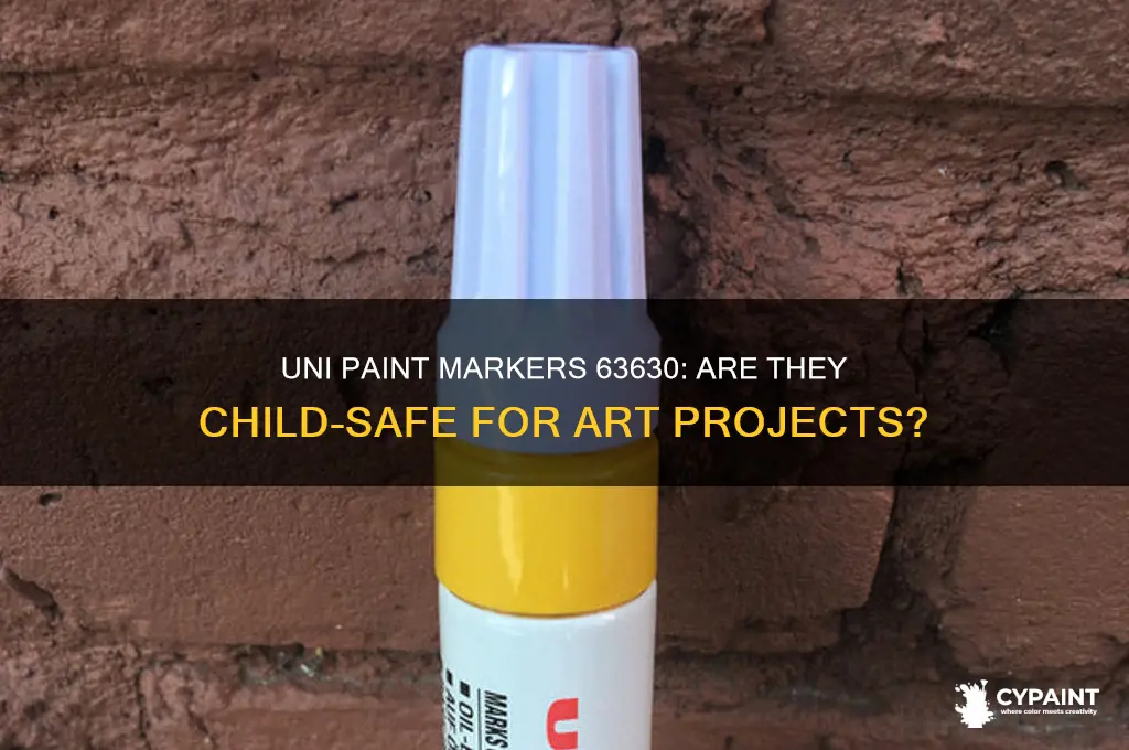 Uni Paint Markers 63630: Are They Child-Safe For Art Projects? | CyPaint