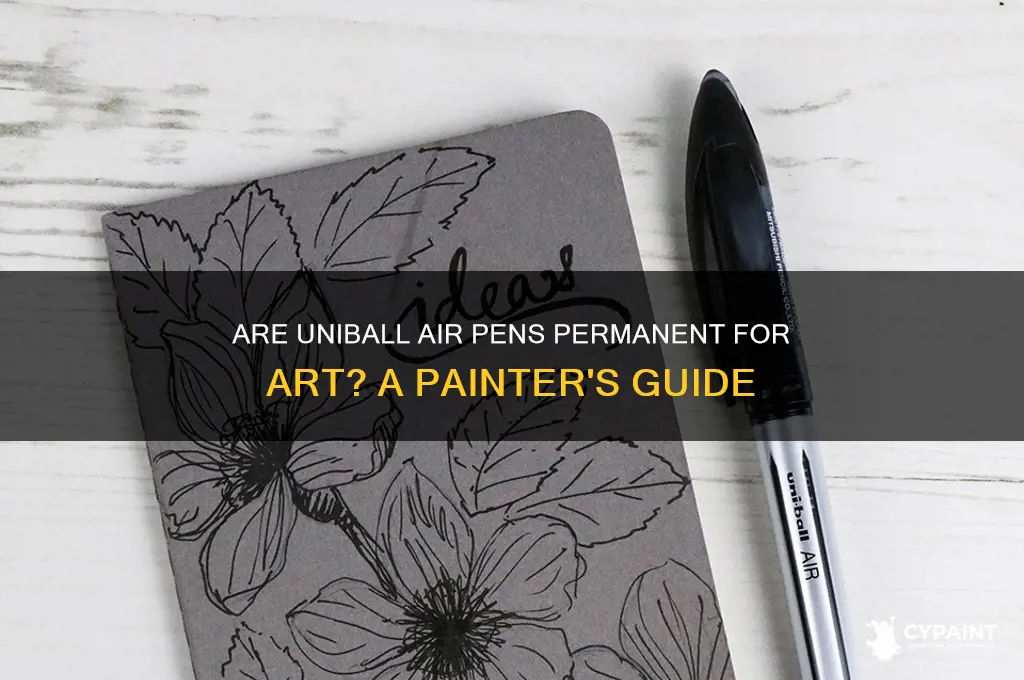 Are Uniball Air Pens Permanent For Art? A Painter's Guide | CyPaint