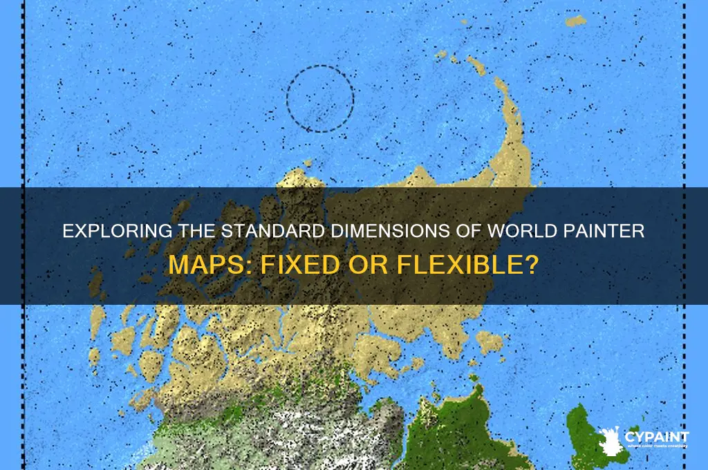 Exploring The Standard Dimensions Of World Painter Maps: Fixed Or ...