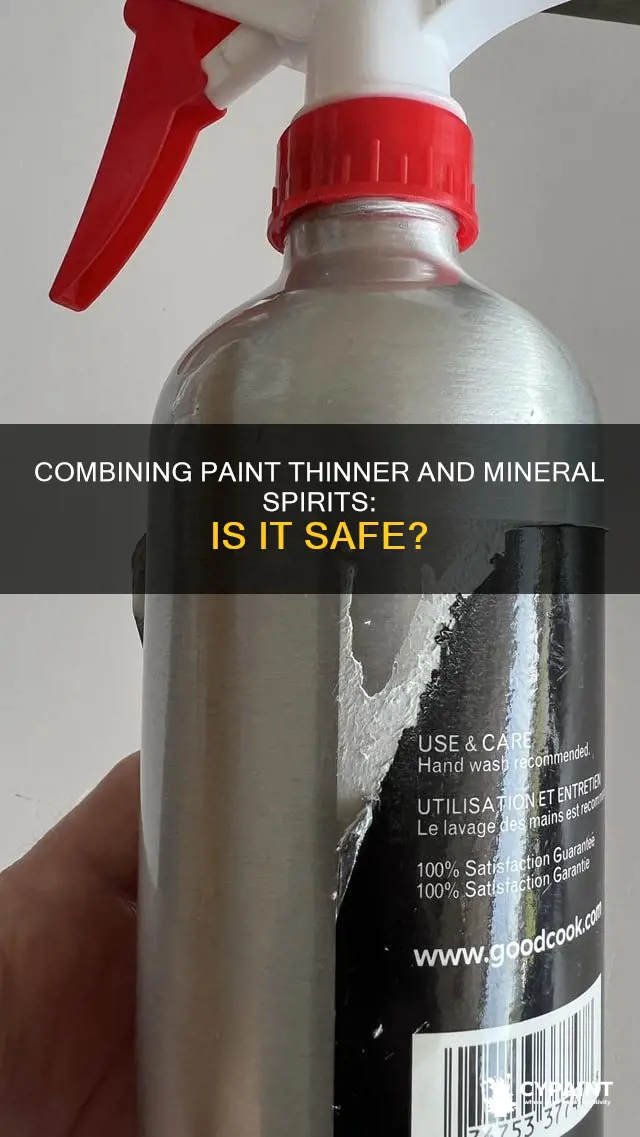 Combining Paint Thinner And Mineral Spirits: Is It Safe? | CyPaint