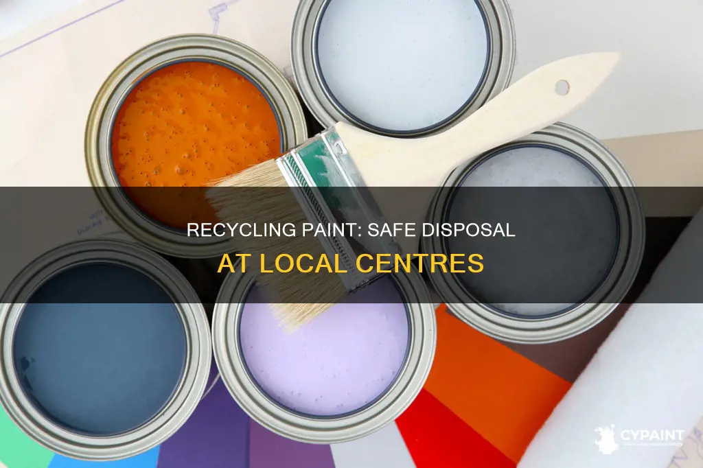 Recycling Paint: Safe Disposal At Local Centres | CyPaint