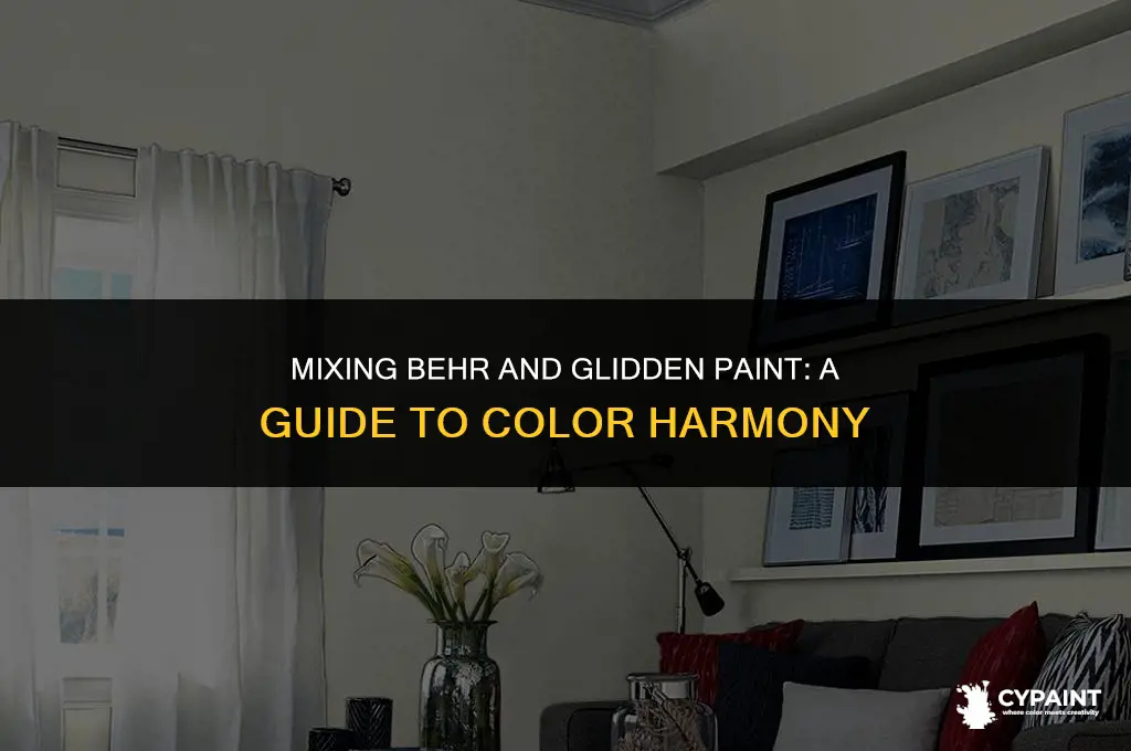 Mixing Behr And Glidden Paint: A Guide To Color Harmony | CyPaint
