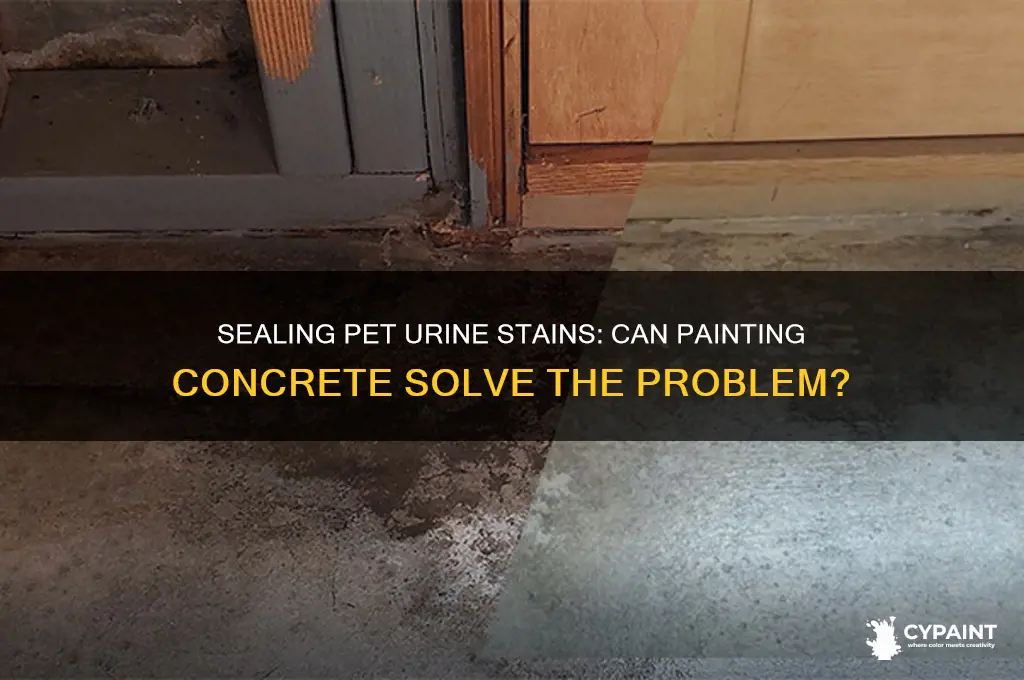 Sealing Pet Urine Stains: Can Painting Concrete Solve The Problem ...
