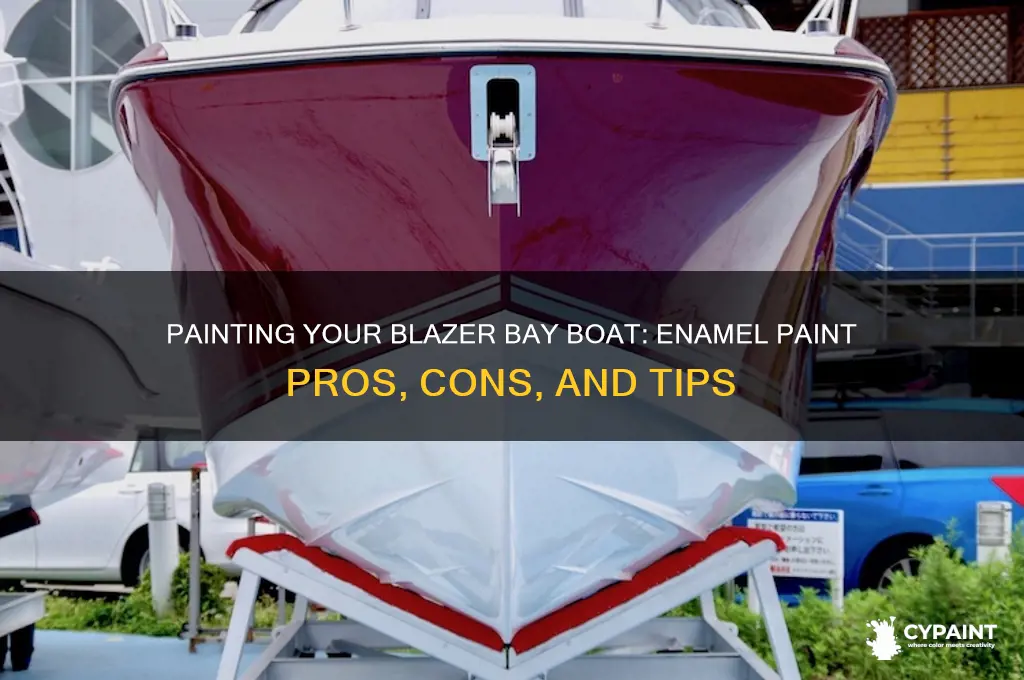 Painting Your Blazer Bay Boat: Enamel Paint Pros, Cons, And Tips | CyPaint