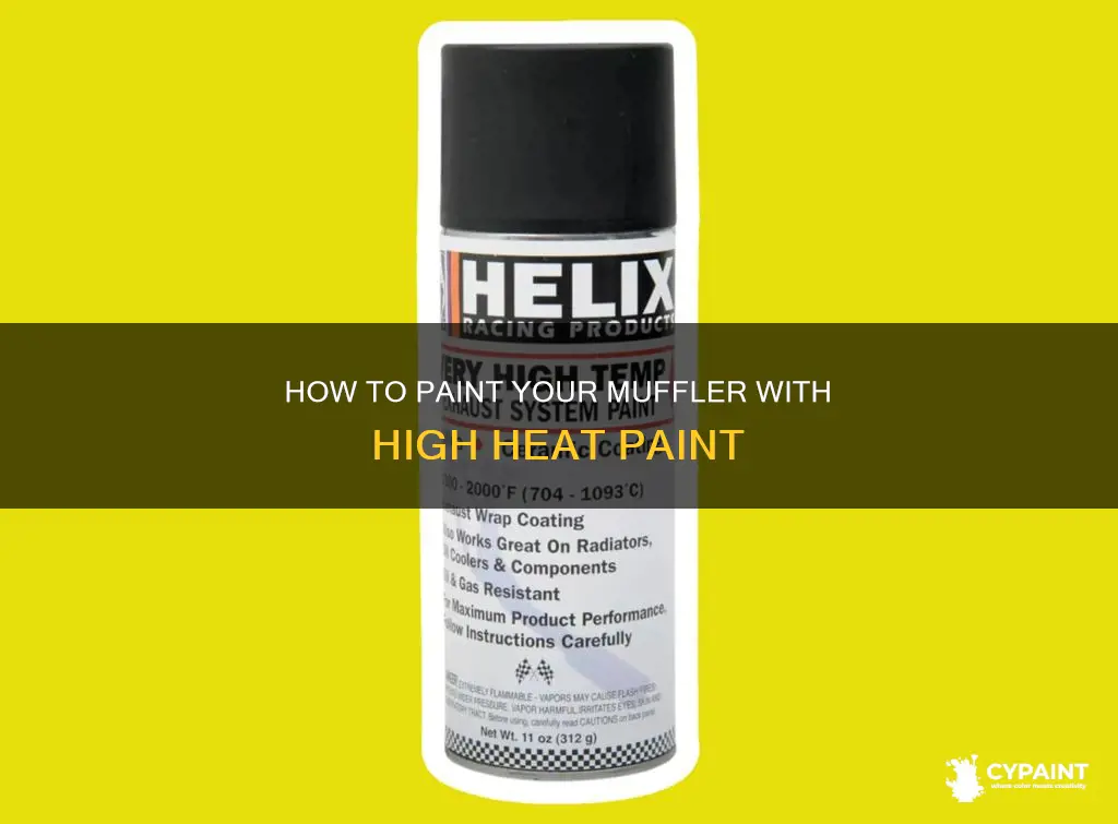 How To Paint Your Muffler With High Heat Paint | CyPaint
