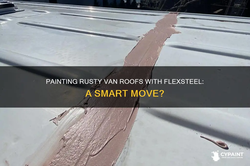 Painting Rusty Van Roofs With Flexsteel: A Smart Move? | CyPaint