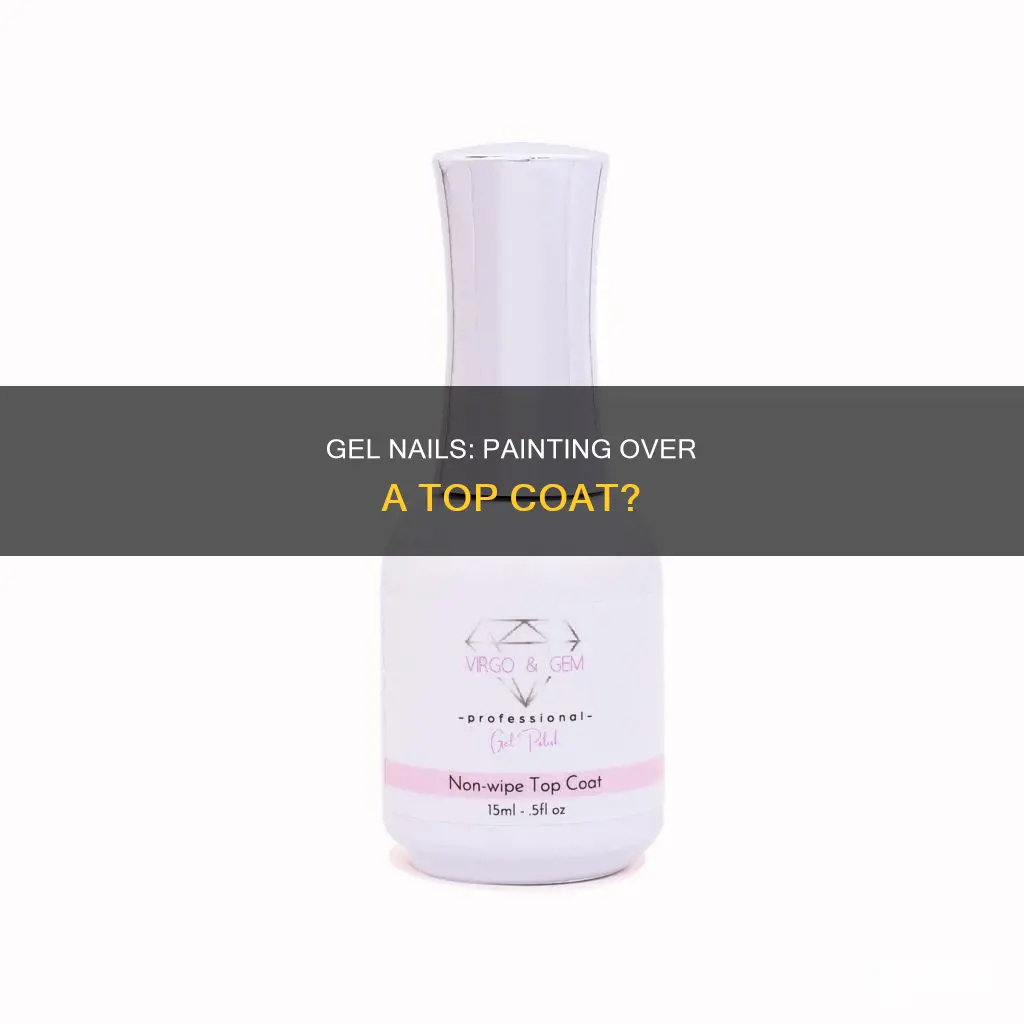 Gel Nails: Painting Over A Top Coat? | CyPaint