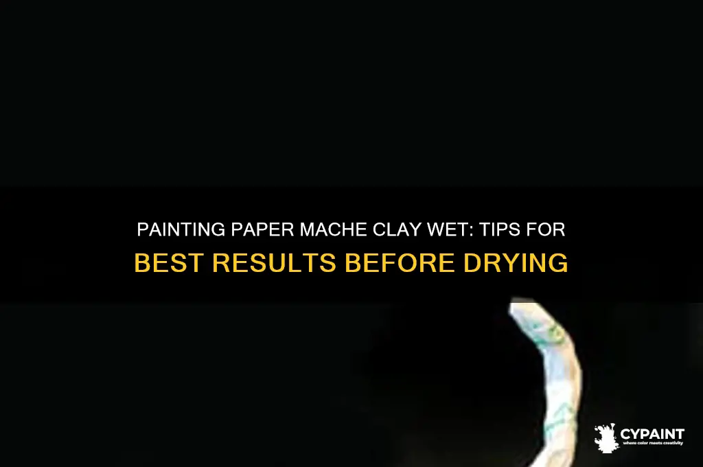 Painting Paper Mache Clay Wet: Tips For Best Results Before Drying ...