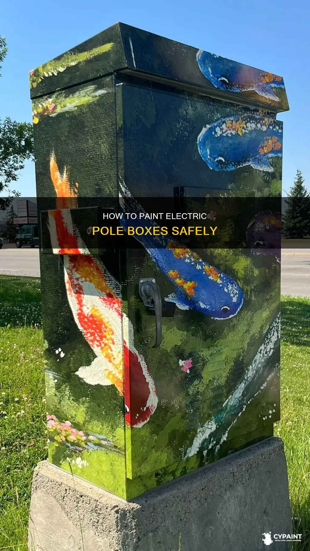 How To Paint Electric Pole Boxes Safely | CyPaint