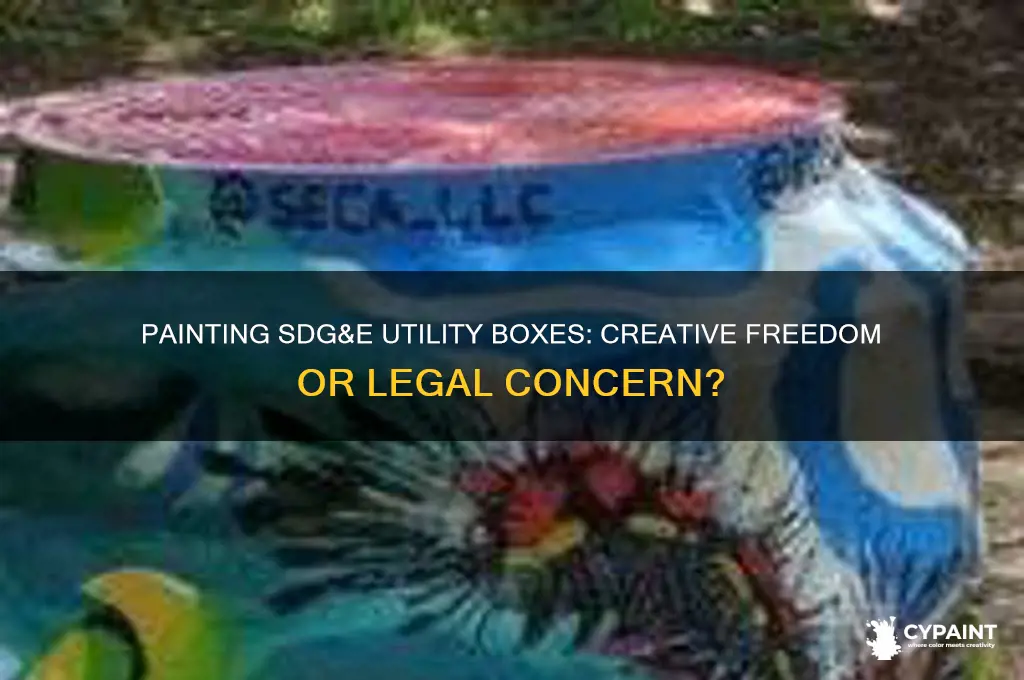 Painting Sdg&E Utility Boxes: Creative Freedom Or Legal Concern? | CyPaint