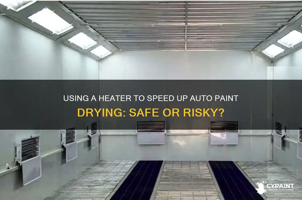 Using A Heater To Speed Up Auto Paint Drying: Safe Or Risky? | CyPaint