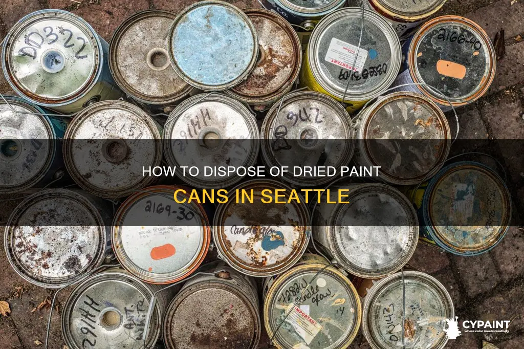 How To Dispose Of Dried Paint Cans In Seattle | CyPaint