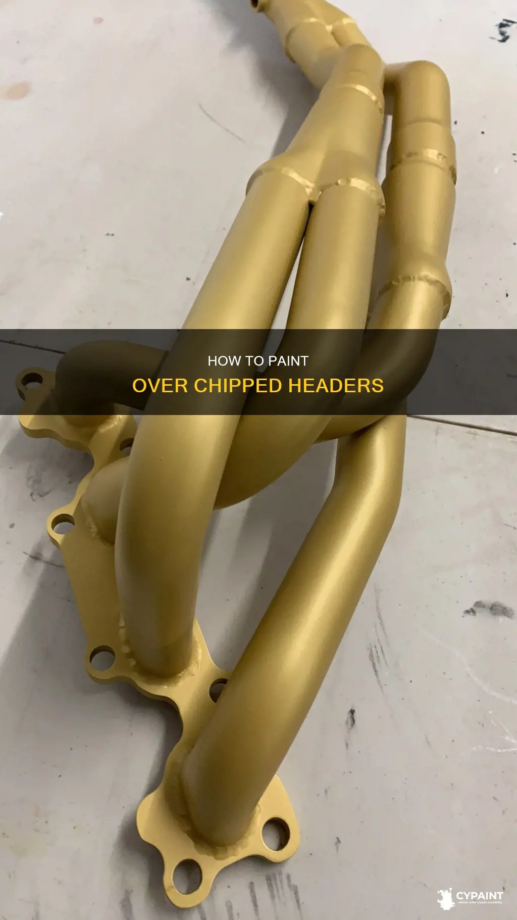How To Paint Over Chipped Headers | CyPaint