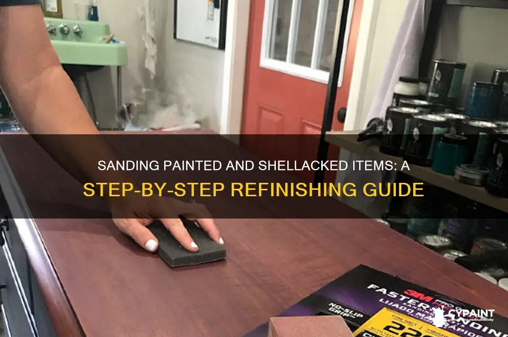 Sanding Painted And Shellacked Items: A Step-By-Step Refinishing Guide ...