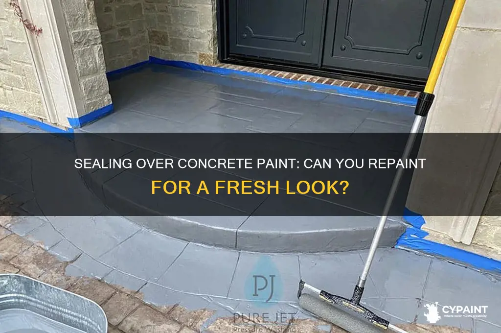 Sealing Over Concrete Paint: Can You Repaint For A Fresh Look? | CyPaint