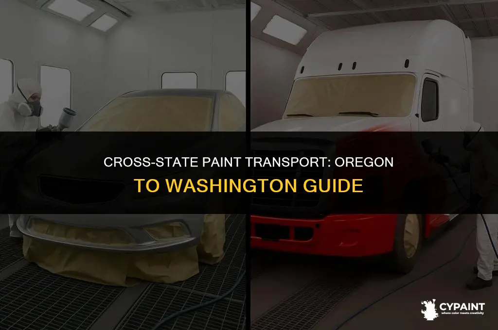 Cross-State Paint Transport: Oregon To Washington Guide | CyPaint