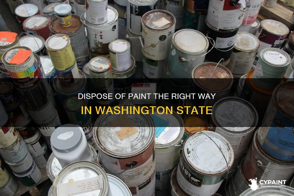 Dispose Of Paint The Right Way In Washington State | CyPaint