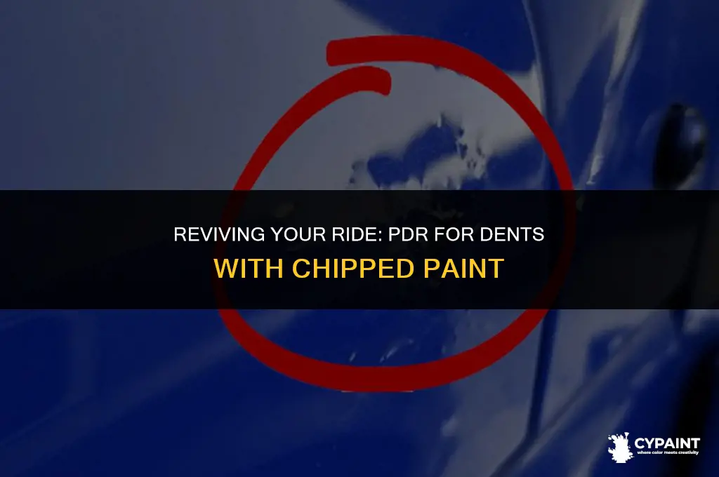 Reviving Your Ride: Pdr For Dents With Chipped Paint | CyPaint