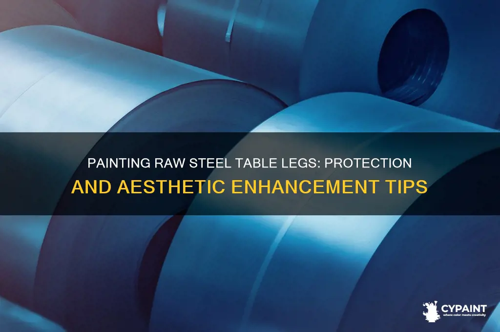 Painting Raw Steel Table Legs: Protection And Aesthetic Enhancement ...