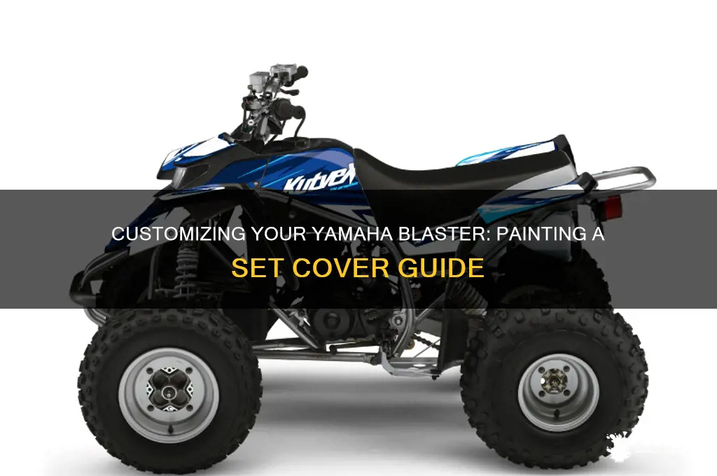 Customizing Your Yamaha Blaster: Painting A Set Cover Guide | CyPaint