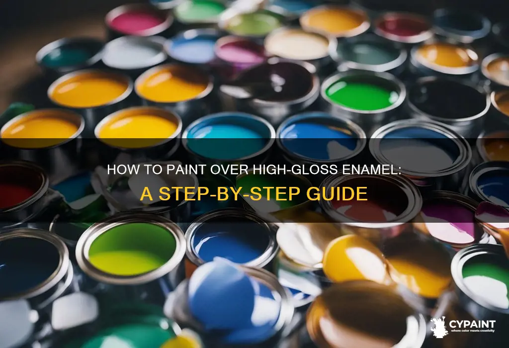 How To Paint Over High-Gloss Enamel: A Step-By-Step Guide | CyPaint