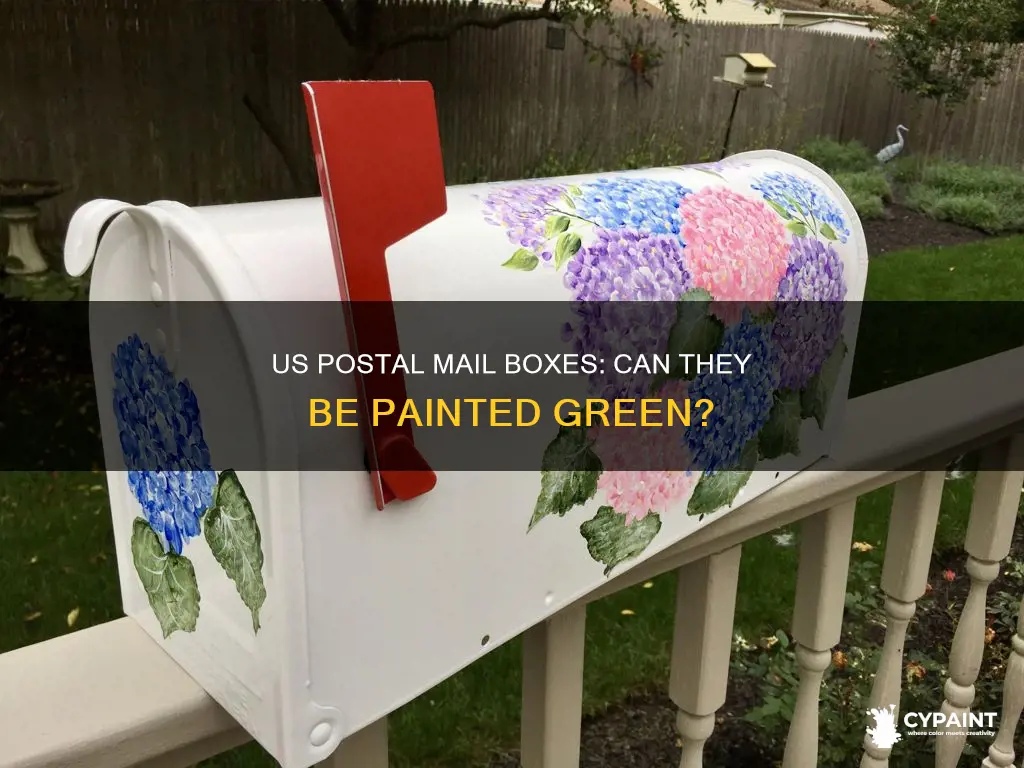 Us Postal Mail Boxes: Can They Be Painted Green? | CyPaint