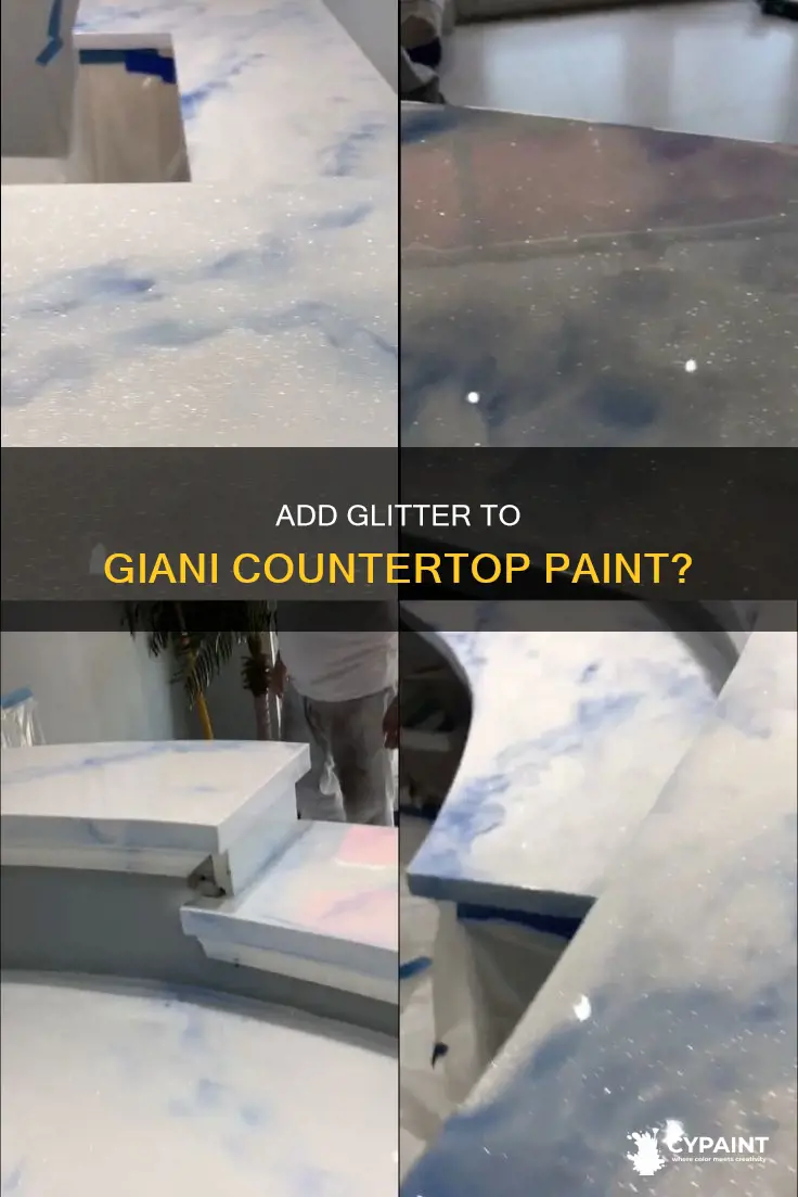 Add Glitter To Giani Countertop Paint? | CyPaint