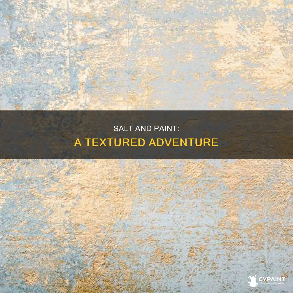 Salt And Paint: A Textured Adventure | CyPaint