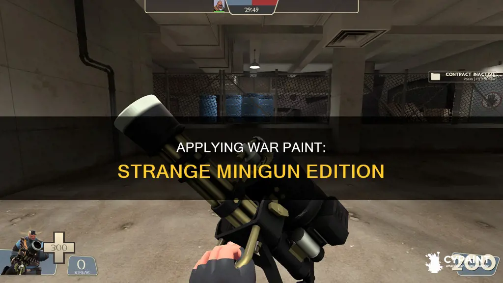 Applying War Paint: Strange Minigun Edition | CyPaint