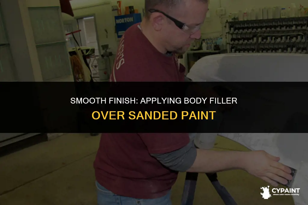Smooth Finish: Applying Body Filler Over Sanded Paint | CyPaint