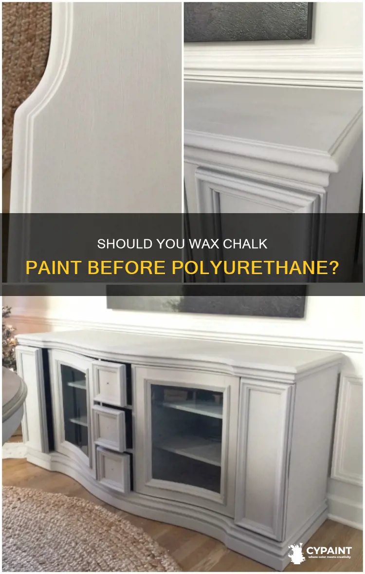 Should You Wax Chalk Paint Before Polyurethane? | CyPaint