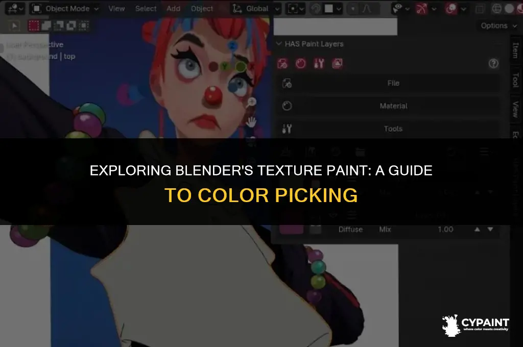 Exploring Blender's Texture Paint: A Guide To Color Picking | CyPaint