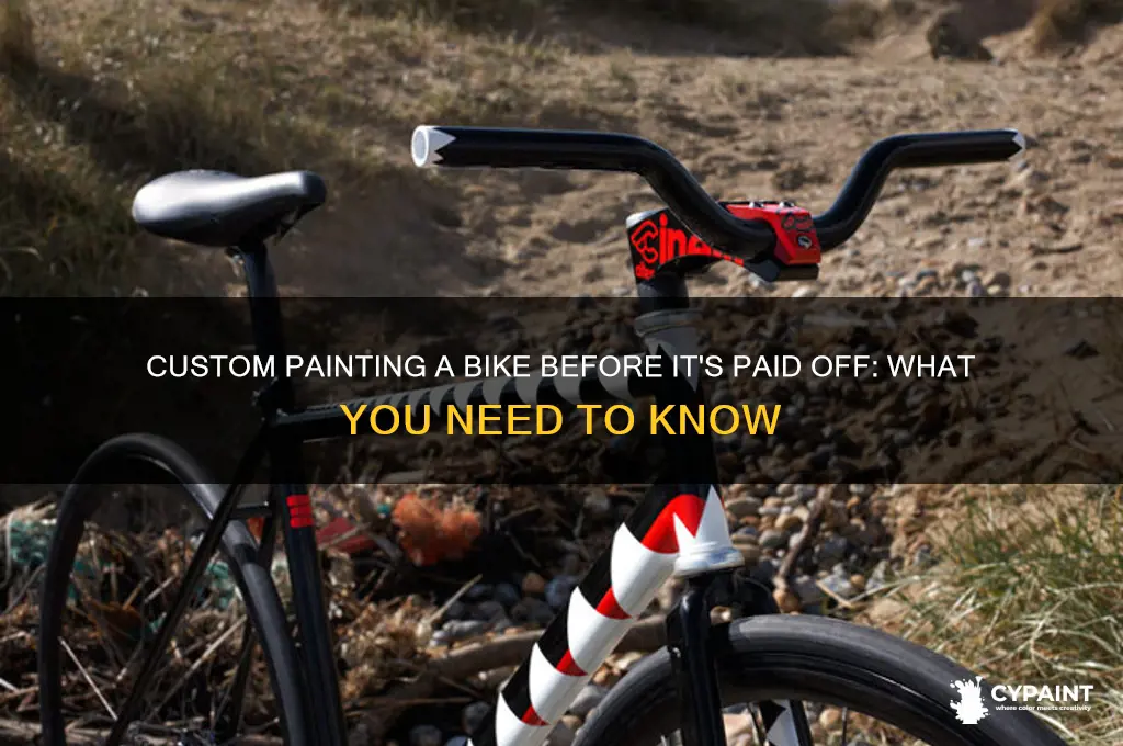 Custom Painting A Bike Before It's Paid Off: What You Need To Know ...
