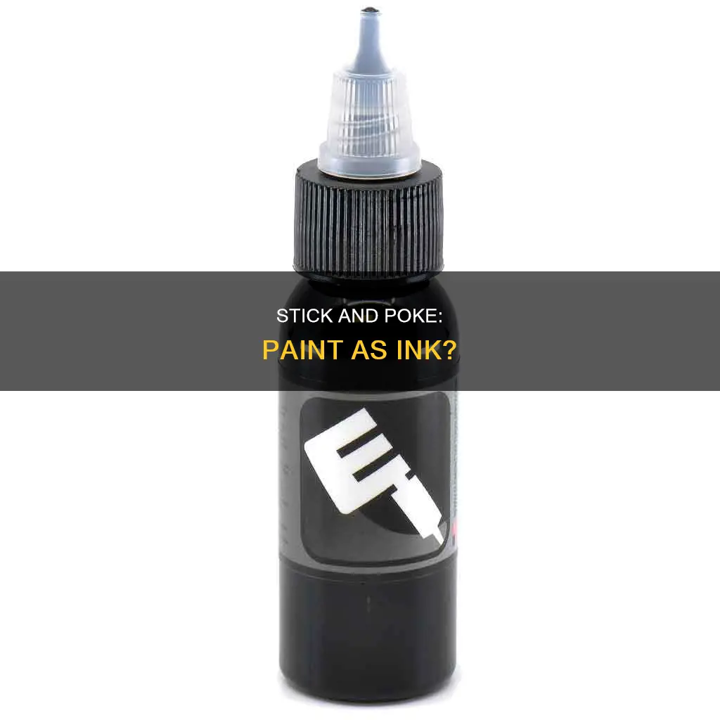 Stick And Poke: Paint As Ink? | CyPaint
