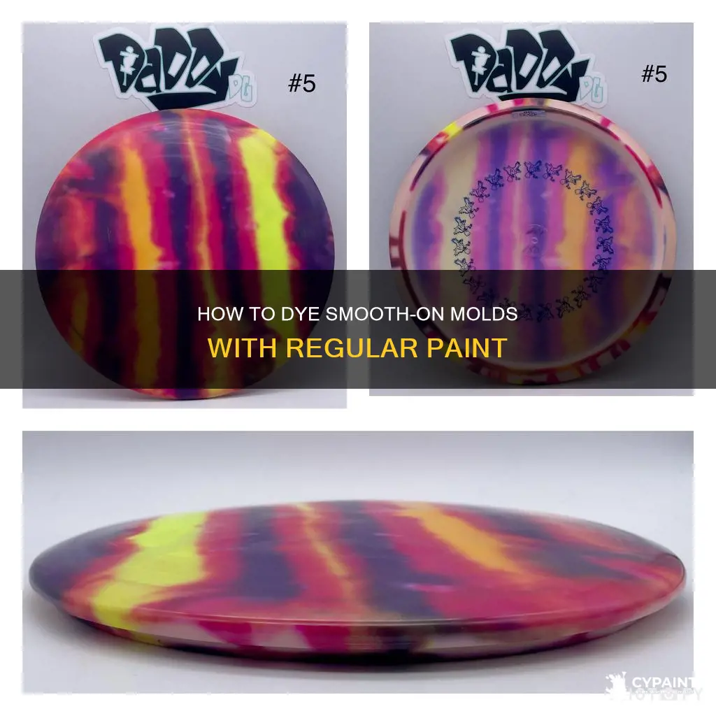 How To Dye Smooth-On Molds With Regular Paint | CyPaint