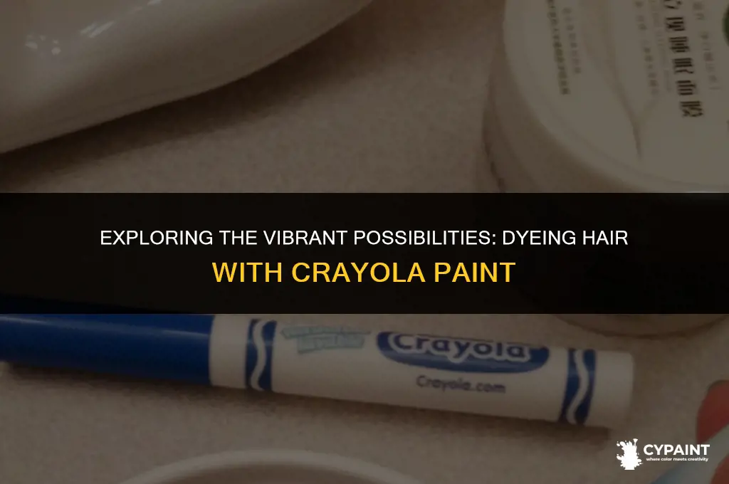 Exploring The Vibrant Possibilities: Dyeing Hair With Crayola Paint ...