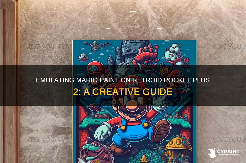 Emulating Mario Paint On Retroid Pocket Plus 2: A Creative Guide | CyPaint