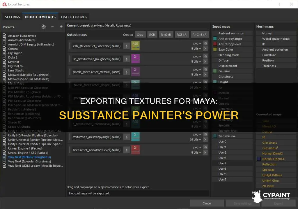 Exporting Textures For Maya: Substance Painter's Power | CyPaint