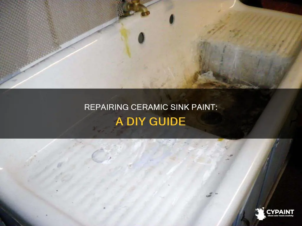 Repairing Ceramic Sink Paint: A Diy Guide | CyPaint